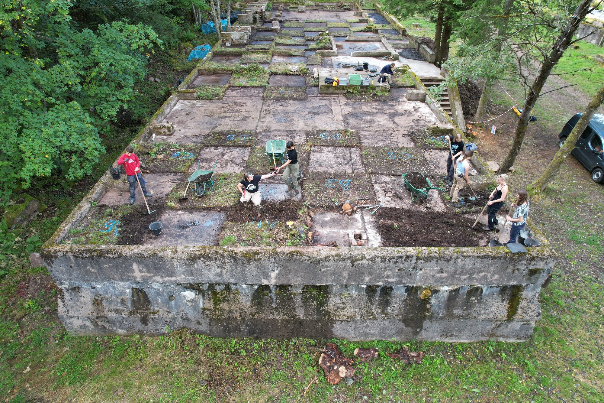 La carrière du camp de concentration de Natzweiler-Struthof : fouille d ...