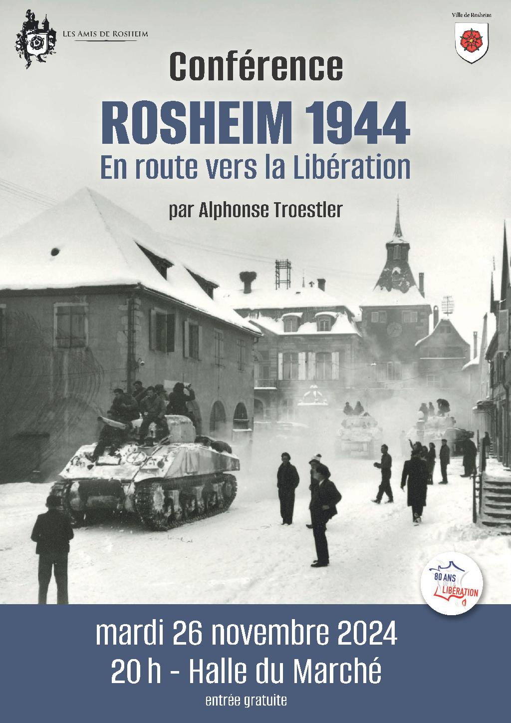 Rosheim, 1944, en route vers la libération | S.H.A.M.E